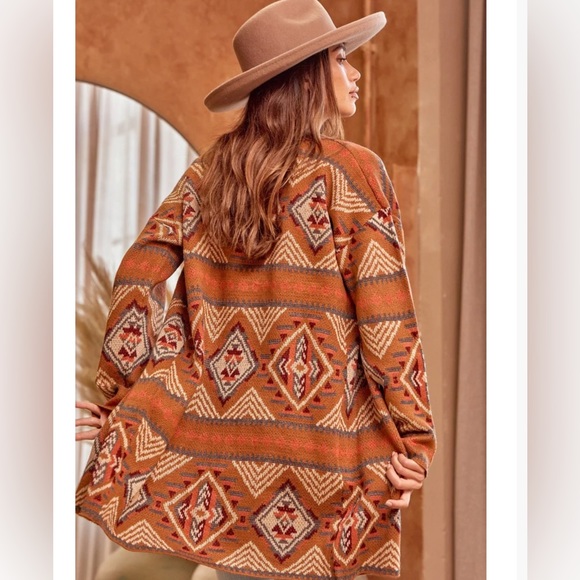 Savanna Jane | Sweaters | Savanna Jane Long Aztec Cardigan Sweater Size ...